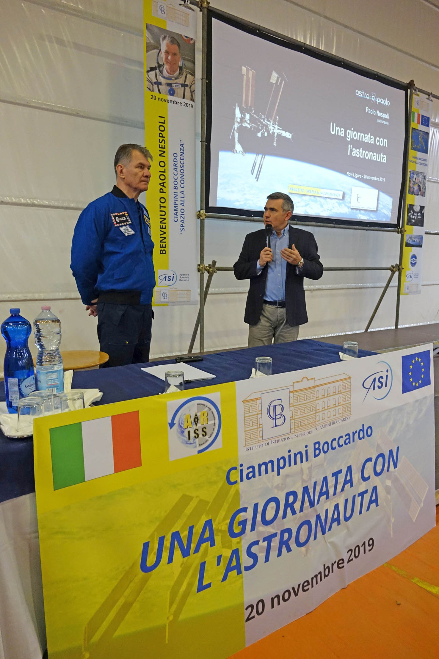 L’astronauta Nespoli racconta il suo “spazio” - Il Popolo Tortona